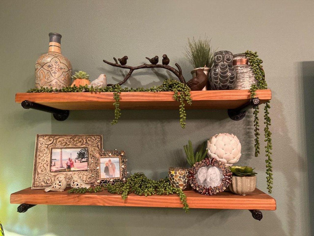 Unleashing Creativity: Craft Room Organization with Wall Shelves - J ...
