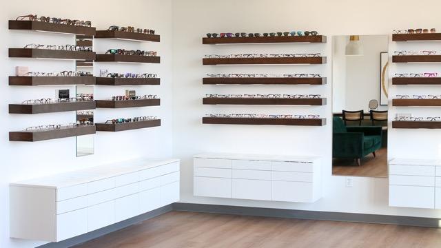 Maximize Space and Style: Floating Shelves in Optometrist Offices - J ...