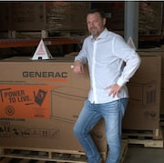 Generac 7313 Air Cooled Generator Gen Cart | Nationwide Generators