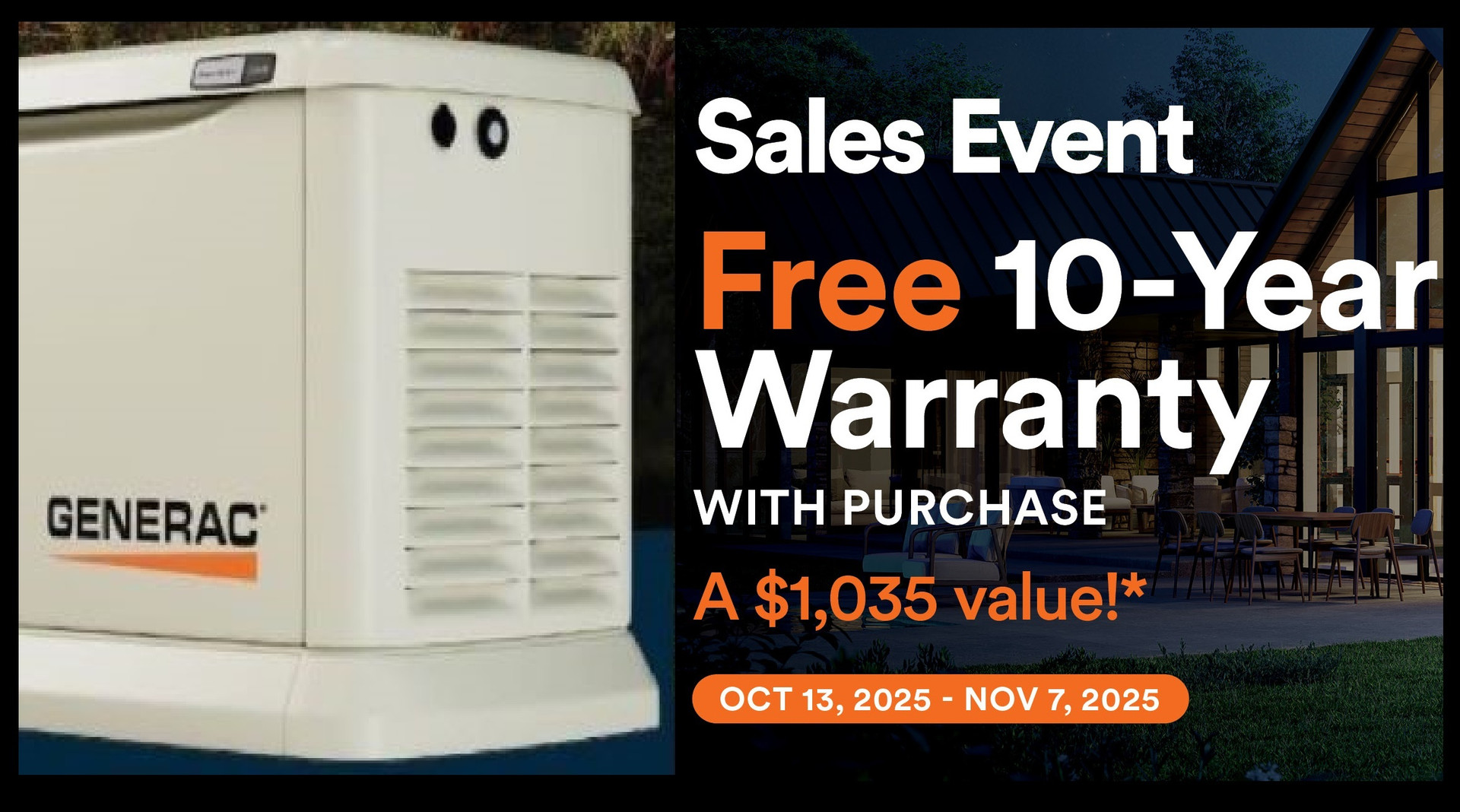 Nationwide Generators | Generac | Kohler | Briggs | Free Shipping