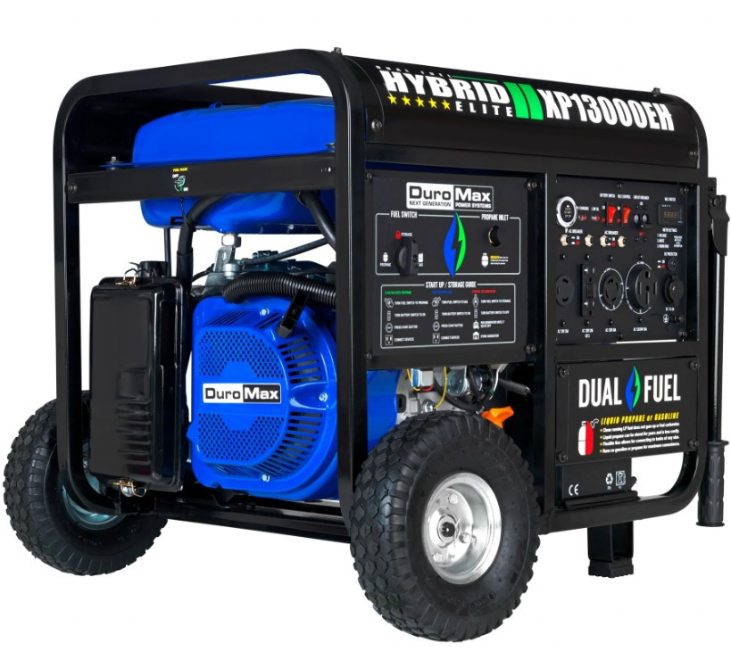 DuroMax XP13000EH 13,000 Watt Dual Fuel Portable Generator | Nationwide ...