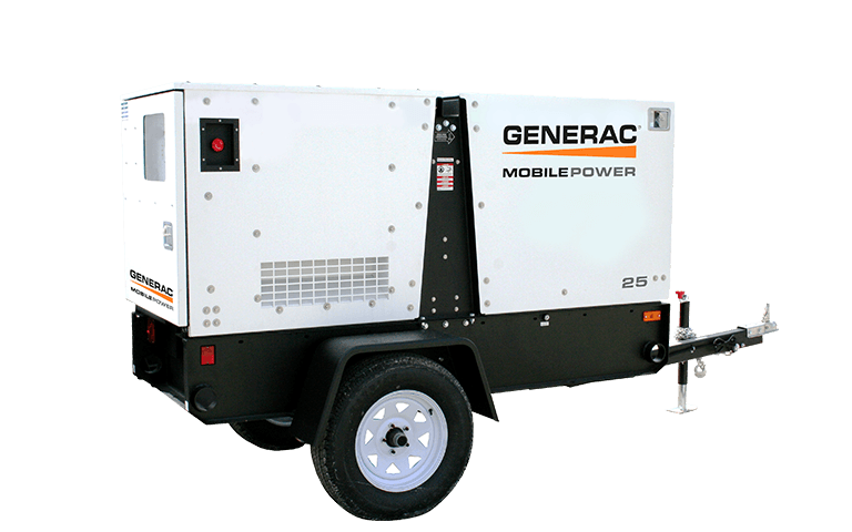 Generac MDG100DF4-STD3 Mobile Towable Generator w/ Trailer - Nationwide ...