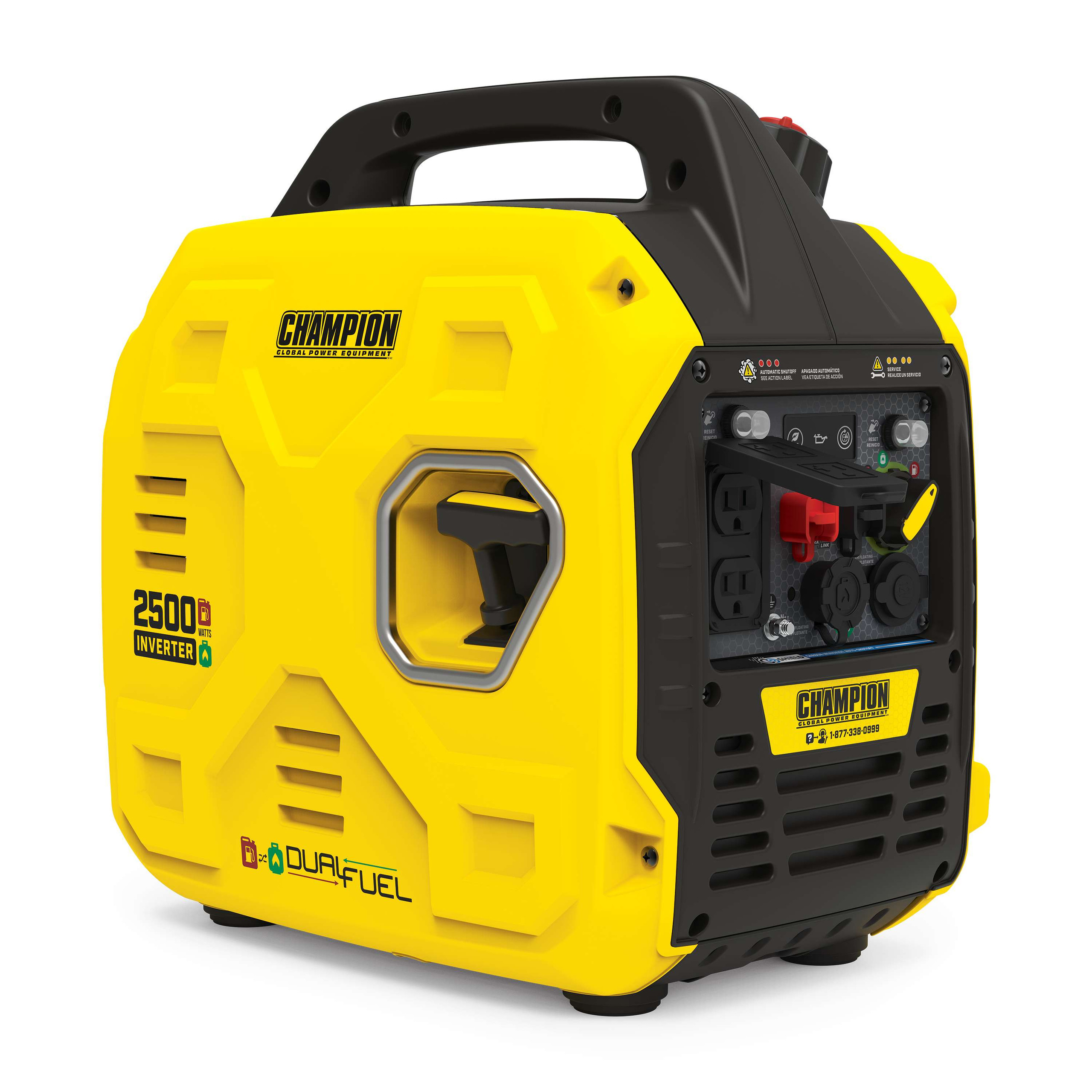 201176 9000W Electric Start Tri-Fuel Inverter with CO Shield
