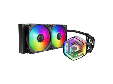 Cooler Master MasterLiquid 240 Atmos ARGB AIO Liquid Cooler, Customize ...