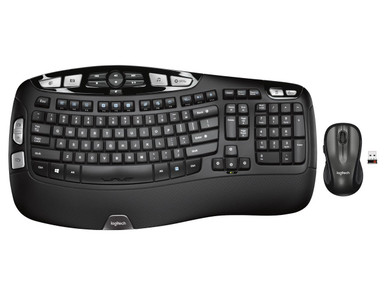 Logitech Mk550 Wireless Desktop Set Keyboard/Mouse Usb Black ...