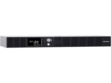CyberPower OR700LCDRM1U Smart App LCD UPS, 700VA/400W, 6 Outlets, AVR ...