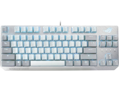 ASUS X806 ROG Strix Scope NX TKL Moonlight White Wired Mechanical RGB ...