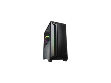 COUGAR DarkBlader X7 (Translucent Black) Distinctive RGB Mid-Tower Case ...