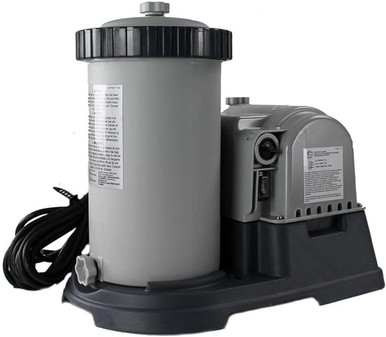Intex 2500 GPH Swimming Pool Filter Pump & Type B Replacement Cartridge ...