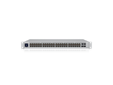 Ubiquiti Standard 48 PoE, 48-port Layer 2 PoE Switch (USW-48-POE (195W ...