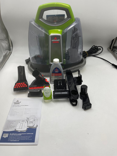 BISSELL Little Green ProHeat Portable Carpet Cleaner 2513G - BLACK ...