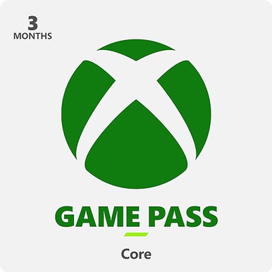 Xbox Game Pass Core – 3 Month Membership Stackable [Digital Delivery ...