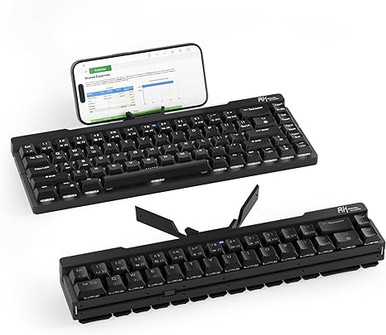 RK ROYAL KLUDGE F68 60% Foldable Wireless Mechanical Keyboard - BLACK ...