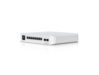 Ubiquiti Pro 8 PoE, 8-port Layer 3 PoE Switch ((USW-Pro-8-PoE) (120W ...