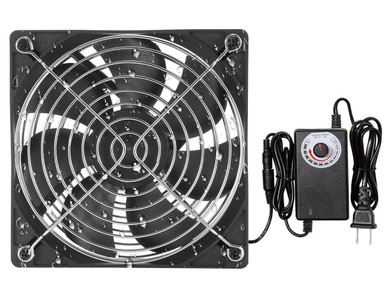 12V 120mmx25mm 4.72inch Moisture-Proof Small Computer Muffin Exhaust ...