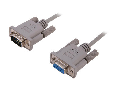 StarTech.com Model MXT100 6 ft. Serial Cable Male to Female ...