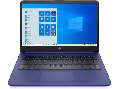 HP 14 Series 14" Laptop Intel Celeron N4020 4GB RAM 64GB eMMC Indigo ...