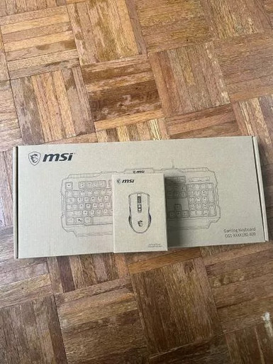 MSI K322 GAMING RGB KEYBOARD AND M321 MOUSE COMBO - BLACK ...