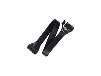 SilverStone Technology Flat Flexible Long Cable Set Designed for ...