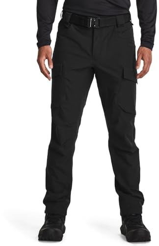 UNDER ARMOUR MENS ALPHA TACTICAL CARGO PANT - SIZE: MEN 30X32 - BLACK ...