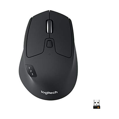 Logitech M720 Triathlon Multi-Device Wireless Mouse Bluetooth USB ...