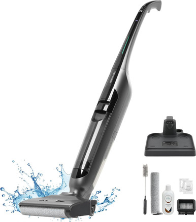 TIDY LIVING LOW NOISE WET DRY VACUUM CLEANER VACUUM AND MOP COMBO ...