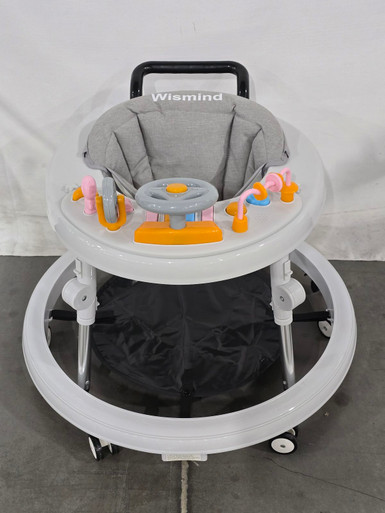 WISMIND BABY WALKERS ACTIVITY CENTER 360° SWIVEL BABY WALKER - WHITE ...