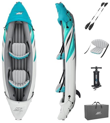 BESTWAY HYDRO FORCE INFLATABLE KAYAK SET - 2-PERSON RAPID ELITE New ...