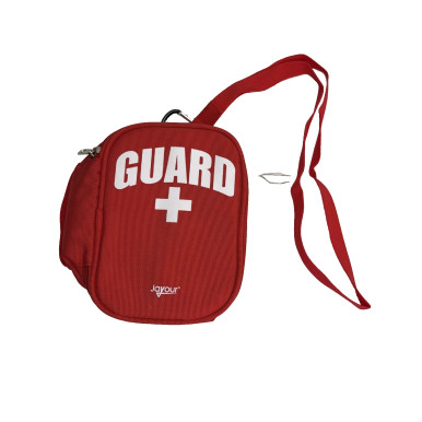 JAYOUR LIFEGUARD FIRST AID MEDICAL BAG RED CROSS SHOULDER PACK SWIM ...