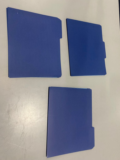 OFFICE DEPOT 2-TONE FILE FOLDERS, 1/3 TAB, LETTER SIZE, PACK OF 24 ...