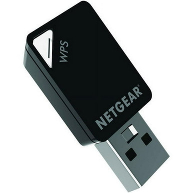 NETGEAR AC600 DUAL BAND WIFI USB ADAPTER, UP TO 433MBPS - BLACK New ...