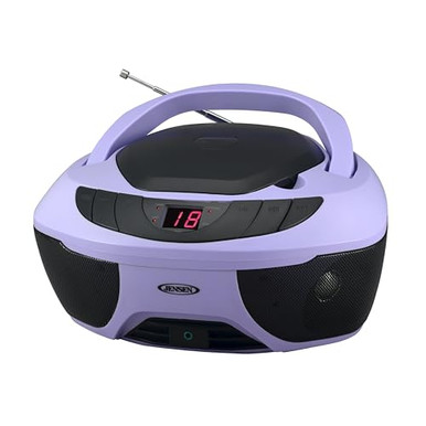 JENSEN PORTABLE SPORT STEREO BOOMBOX CD PLAYER AM/FM & AUX LINE-IN ...