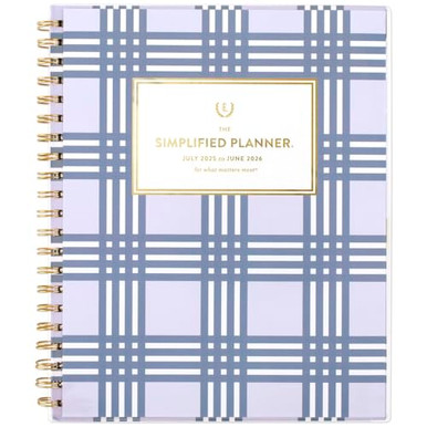 AT-A-GLANCE Planner 2025-2026 Academic, Simplified, EL39-901A-26, Lilac ...