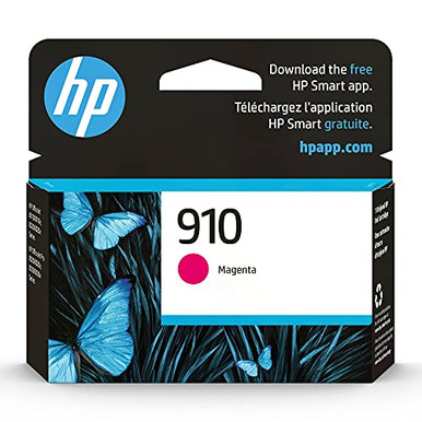 HP 910 MAGENTA INK INSTANT INK HP PRINTERS WORKS WITH PRINTER SERIES ...