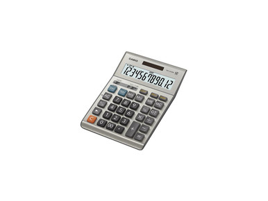 Casio DM-1200BM Desktop Calculator, 12-Digit LCD, Silver - RetailkingBusiness.com