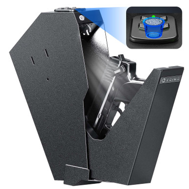 ADIMO GUN SAFE FOR HANDGUN BIOMETRIC PISTOL SAFE FINGERPRINT SINGLE ...