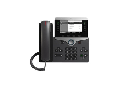 Cisco 8811 IP Phone - Cable - Wall Mountable - Black - VoIP - Caller ID ...