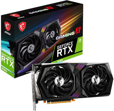 MSI Gaming GeForce RTX 3060 12GB Graphics Card RTX 3060 Gaming X 12G ...