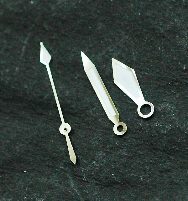 White Metallic Sword Watch Hands for Seamaster / Milsub 5517 Style ...