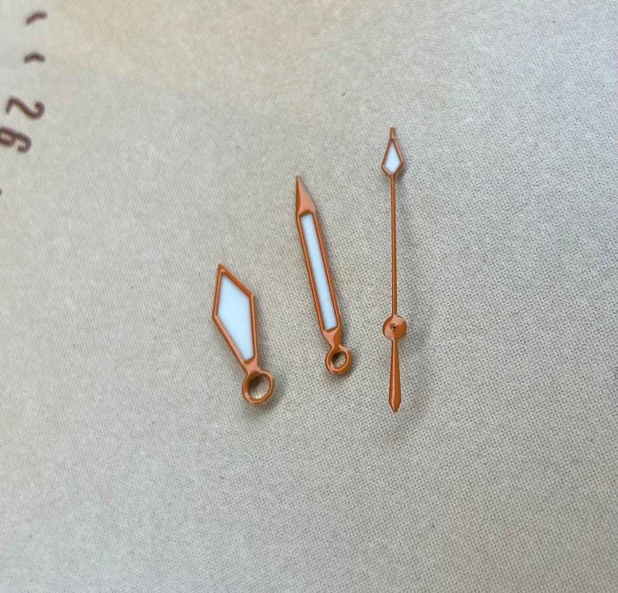 All Orange Sword Watch Hands for Seamaster / Milsub 5517 Vostok 2416b ...