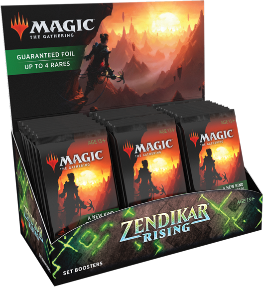 Zendikar Rising Draft SET Booster Box & Packs - Atlantis Hobby