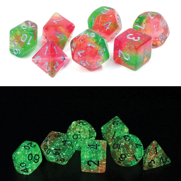 7-Set Lotus GlowWorm - Sirius Dice - Atlantis Hobby