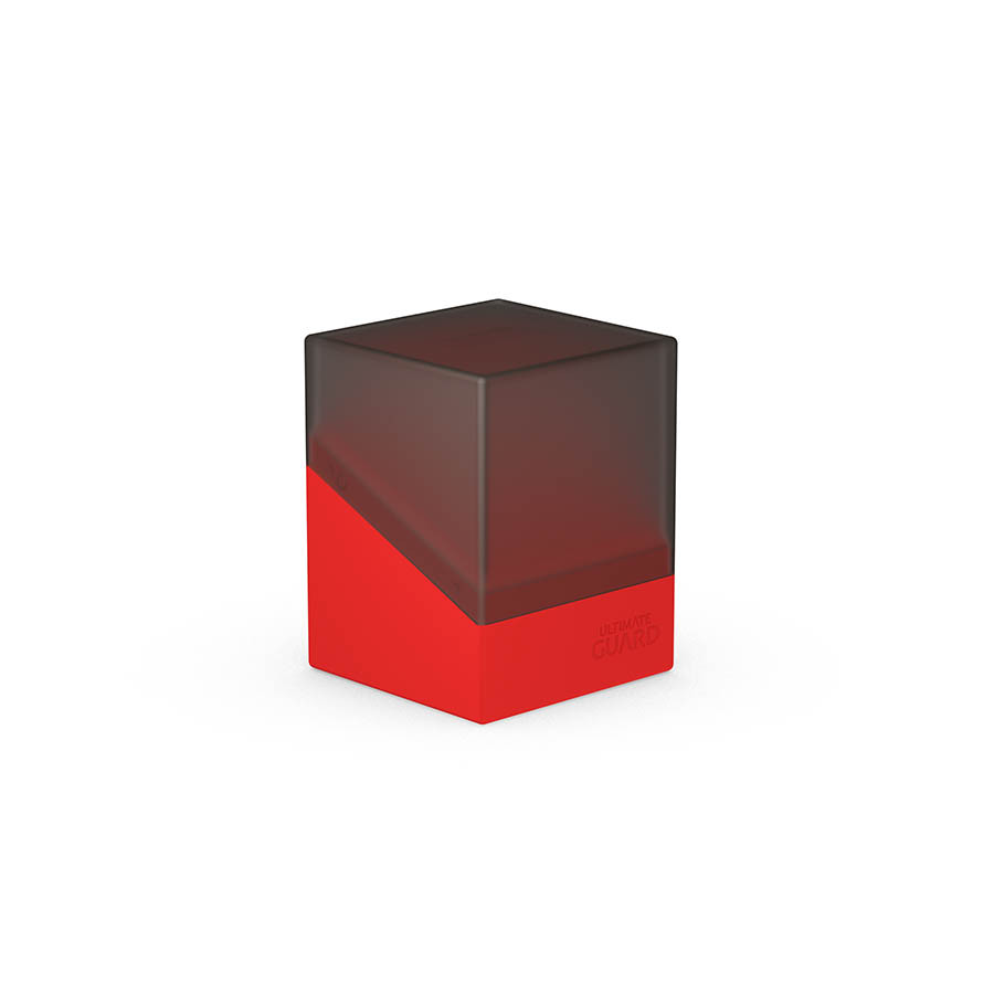 Boulder 100+ Deck Box - Synergy Black/Red - Ultimate Guard - Atlantis Hobby