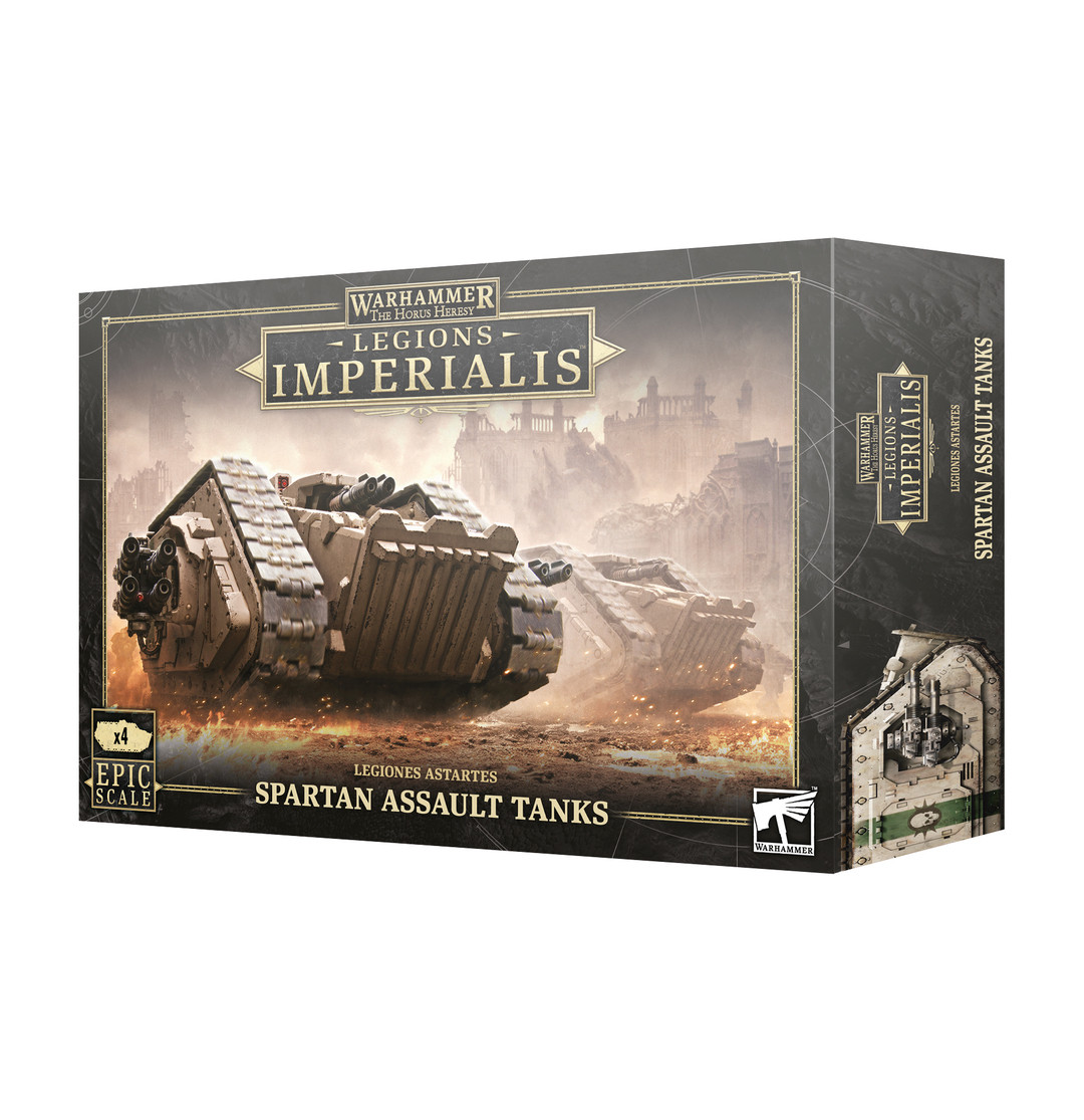 Legions Imperialis - Legiones Astartes - Spartan Assault Tanks ...