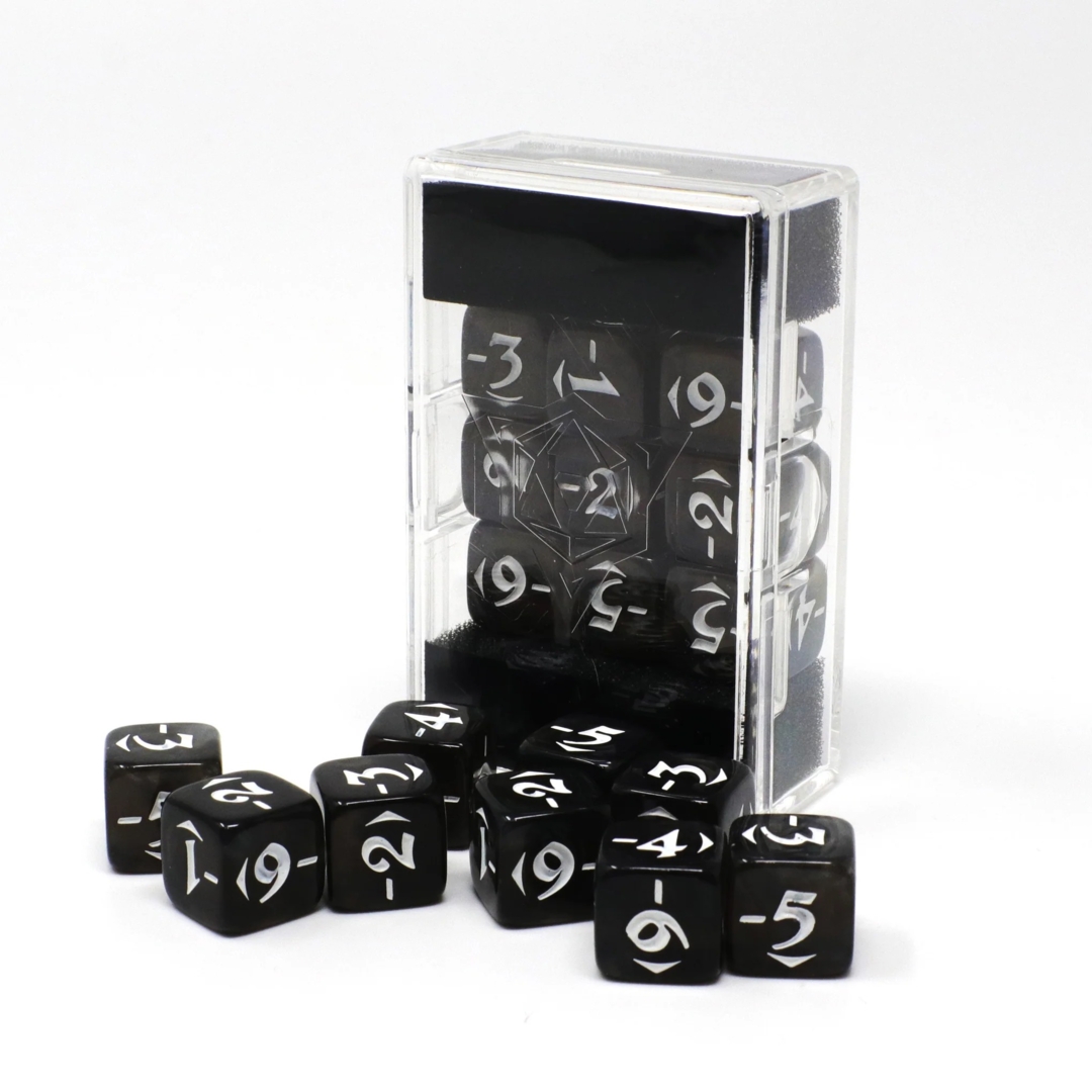 Negative Power Pack - Spin Down Counter Dice - Die Hard Dice - Atlantis ...