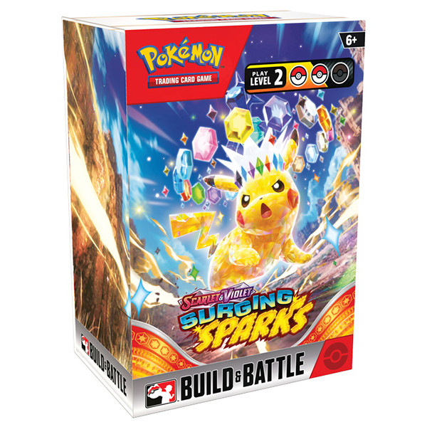Surging Sparks - Build & Battle Kit - Pokemon - Atlantis Hobby