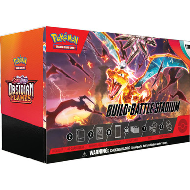 Obsidian Flames - Build & Battle Stadium - Pokemon - Atlantis Hobby