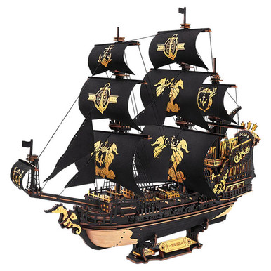The Seahorse Barque Sailing Ship - Atlantis Hobby