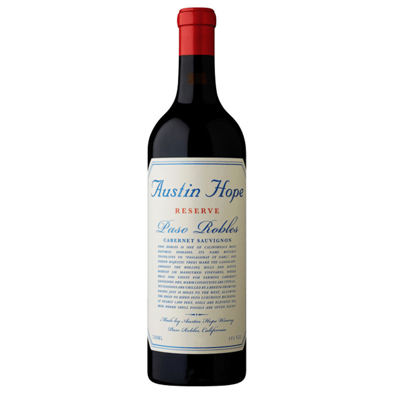 2020 Austin Hope Winery Reserve Cabernet Sauvignon