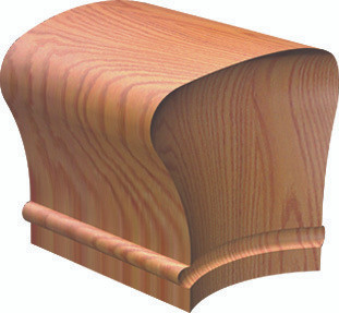 7608 Coped End for the 7600 Handrail | Westfire Stair Parts